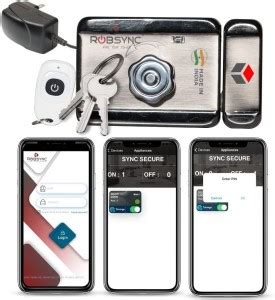 Robsync Electronic Door Lock With Inbuilt WiFi Controller Main Gate Lock Digit PIN Smart Door