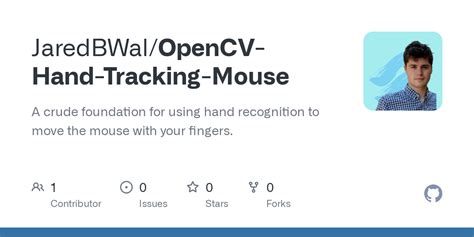 github jaredbwal opencv hand tracking mouse a crude foundation for