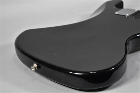 C 1991 Fender Mij Jazz Bass Black Left Handed Imperial Vintage Guitars