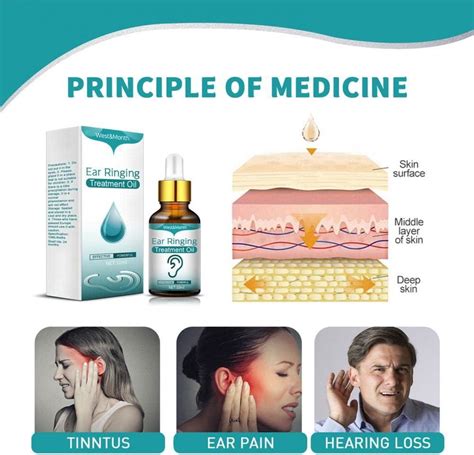 10ml Tinnitus Oil Anti Allergy Ear Ringing Treatment Effective