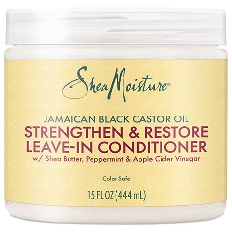 Shea Moisture Leave In Conditioner With Jamaican Black