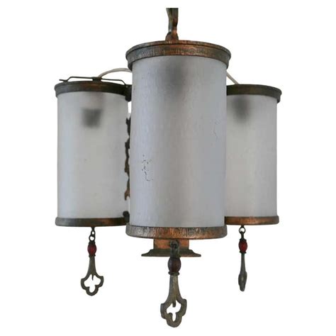 Antique English Mercury Glass Pendant Light 1 For Sale At 1stdibs