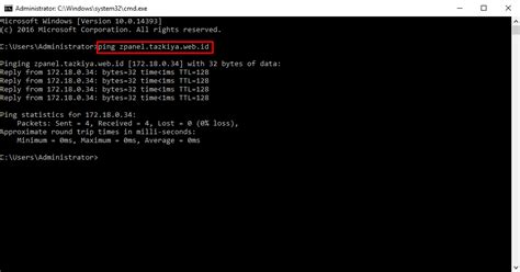 Konfigurasi Control Panel Hosting Network Class