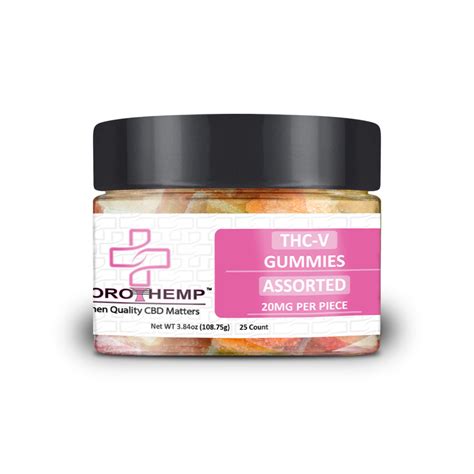Thcv Gummies 20mg Borohempwellness
