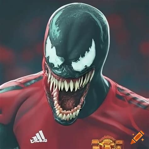 Manchester United Goal Keeper As Venom On Craiyon