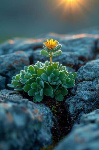 Premium Photo The Sprout Of The Future Tree Makes Its Way Through The