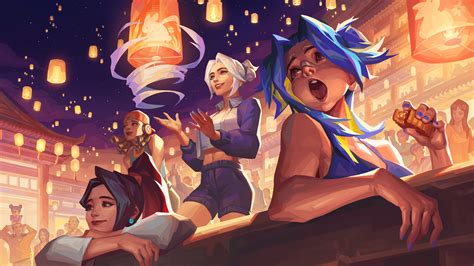 Artstation Mid Autumn Festival Event Kv Art Exploration