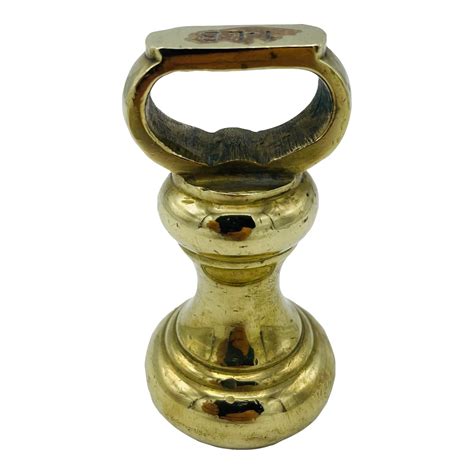 Solid Brass Scale Weight Chairish