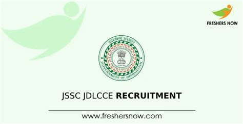 Jssc Jdlcce Recruitment 2023 Notification For 1596 Posts