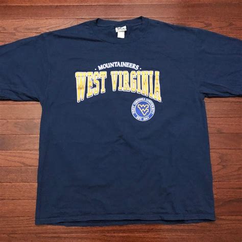 Vintage Wvu Shirt Etsy