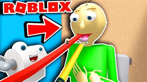 Escape Baldi Toilet Obby In Roblox Youtube