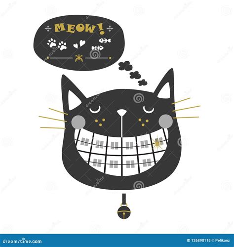Cat Braces Stock Illustrations 13 Cat Braces Stock Illustrations Vectors And Clipart Dreamstime