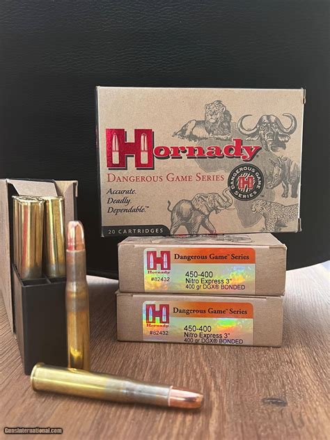 450400 Nitro 3 Hornady Dgx Ammo