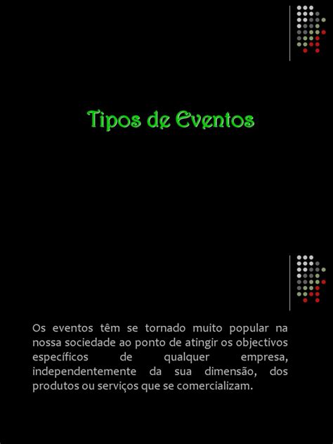 Aula 2 Tipos De Evento 2021 Pdf