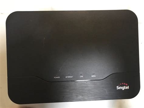 Singtel Mesh Router Computers And Tech Parts And Accessories Networking