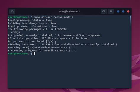How To Uninstall Nodejs In Ubuntu 2204 Bytexd