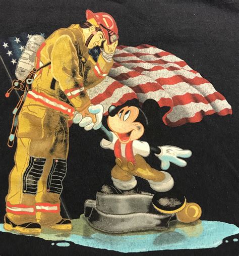 Mickey Mouse 9 11 Firefighter