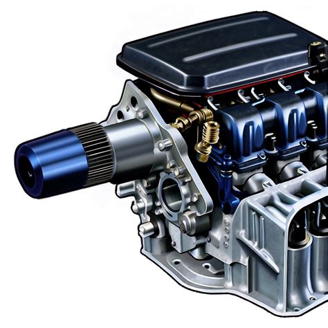 Download Sports Car Engine Assembly Png Esa52