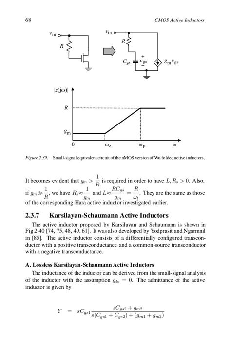 ☑ Differential Active Inductor