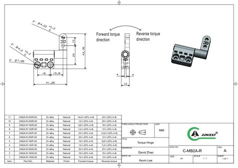 Long Cycles Life Torque Hinge For Lcd Screenlaptop Monitorlaptop