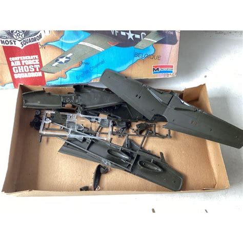 Monogram P 51 Mustang Model Kit 148 Scale Confederate Air Force Gho