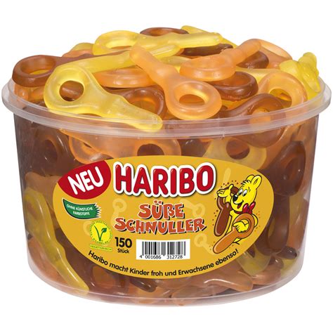 Haribo Sweet Pacifiers 2 98 Lbs Tub