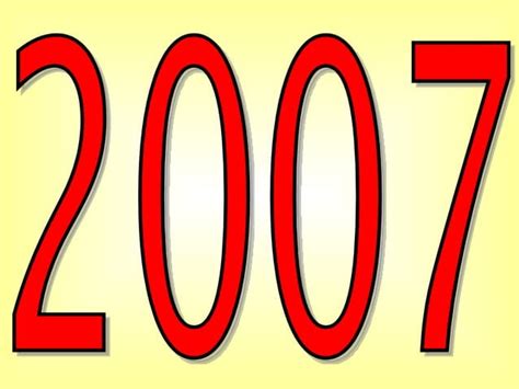 2007 Happy New Year Ppt