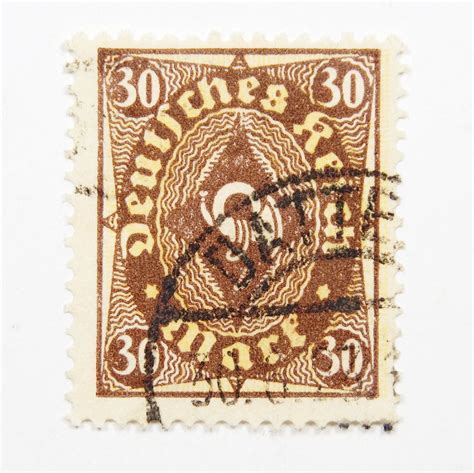World Stamps Germany Deutsches Reich 30 Mark Post Horn 1 Flickr