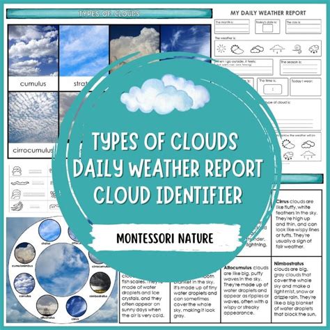 Free Cloud Identification Worksheet Download Free Cloud Identification Worksheet Png Images