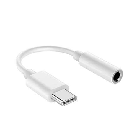 Ripley Adaptador De Audio Usb C A Jack 35mm Blanco B35128