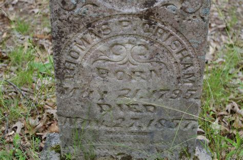 Thomas P Grisham 1795 1857 Find A Grave Memorial