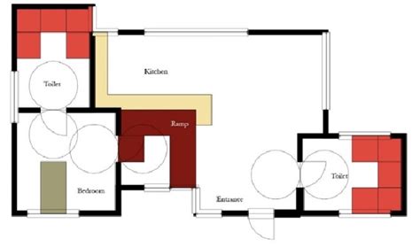 Floorplan Type 709 With Increased Degree Of Detail And Specified