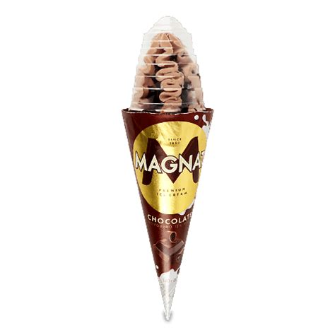 Морозиво «Магнат» Magnat Chocolate у ріжку 140г – онлайн-супермаркет ...