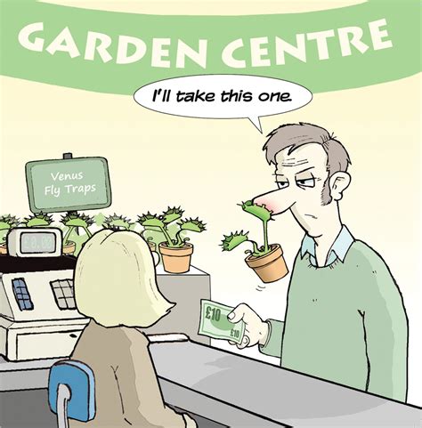 Buy Twizler Funny Card With Venus Fly Trap Garden Centre And Sore Nose