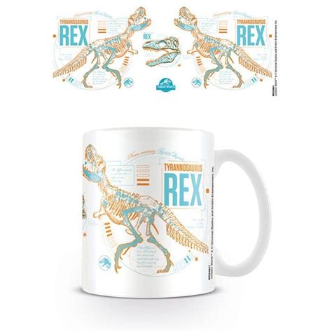 Jurassic World Fallen Kingdom T Rex Stats Mug Planet Fantasy