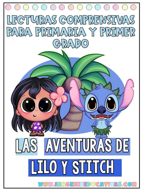 Lecturas Comprensivas Para Primaria Lilo Y Stitch 2 Imagenes Educativas