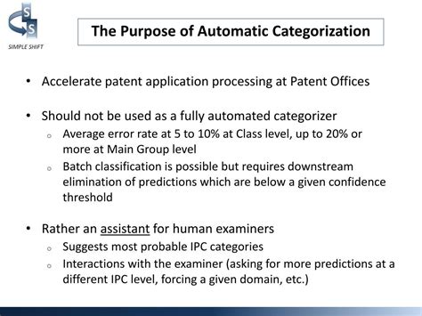 Ppt Automatic Categorization Of Patent Applications Powerpoint Presentation Id2990089