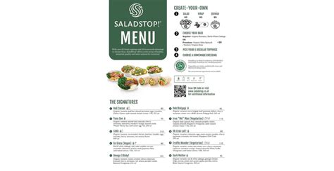 Daftar Menu Saladstop Aneka Salad Lezat Dan Sehat
