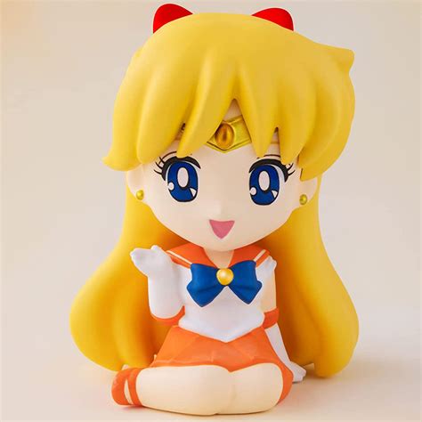 Sailor Moon Figurine Sailor Venus Relaxing Mascot Bandai Shokugan