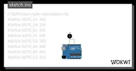 Buzzer Demonstration On Arduino Wokwi ESP32 STM32 Arduino Simulator