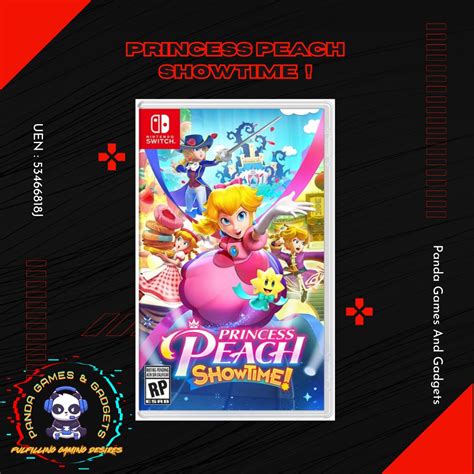Princess Peach Showtime Nsw Video Gaming Video Games Nintendo On