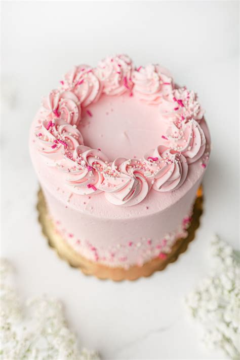 Light Cake With Sprinkles