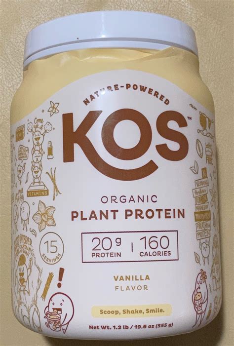 Kos Vegan Vanilla Protein Powder Review Selective Elective