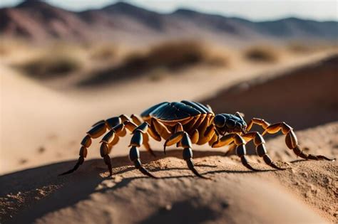 Premium Ai Image A Desert Sand Crab In The Desert