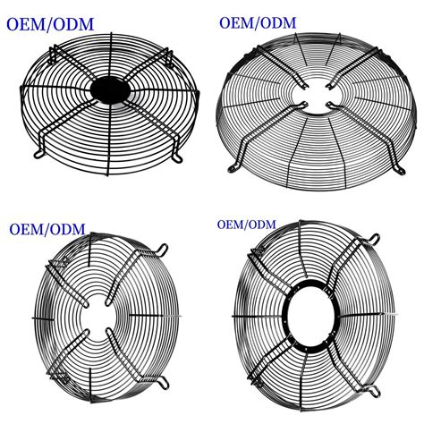 Wire Fan Grill Guard For Pc Case And Industrial Exhaust Fan Cover
