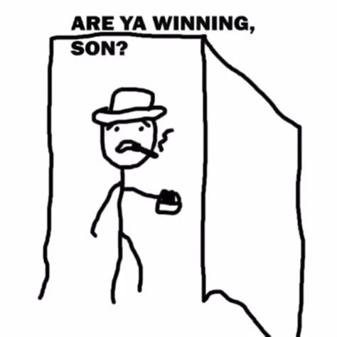 Are Ya Winning Son Original Meme Template Youtube