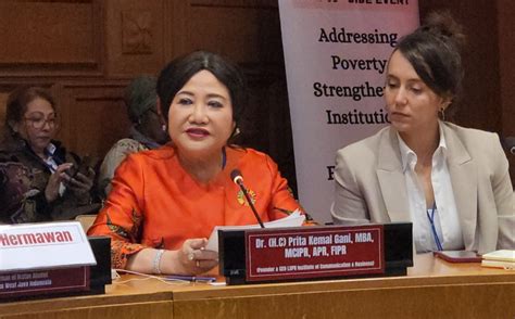 Bicara Di Forum Pbb Ceo Lspr Serukan Pendidikan Kunci Atasi Kemiskinan