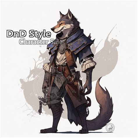 Dnd Wolf Character Adopt 1 By Curiocomforts On Deviantart