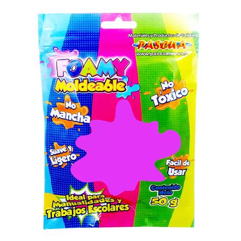 Foamy Moldeable Pascua 50g Uva Atado De 2 Pzas Super Papelera