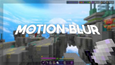 How To Get Motion Blur In Minecraft Bedrock Youtube